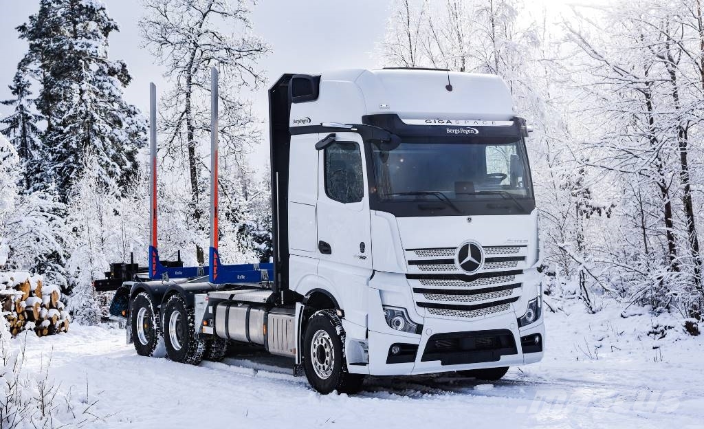 Mercedes-Benz Actros 3358 Timmerbil, 2024, Uppsala, Uppsala län ...