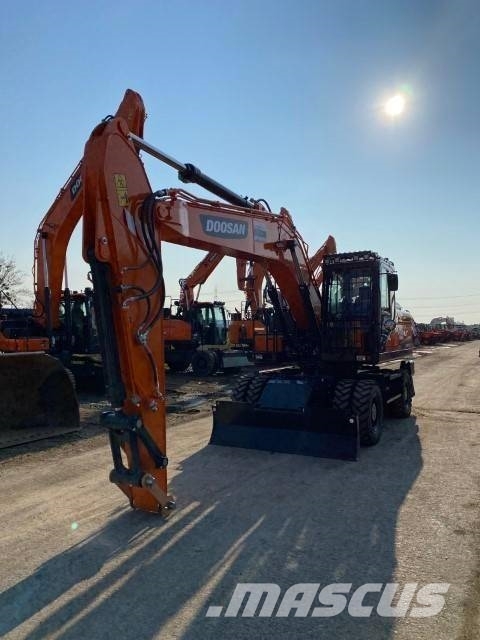 Doosan DX 210 W, 2021, Himberg, Österreich - Gebrauchte Mobilbagger ...