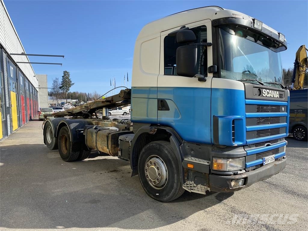Scania R 124 6X2, 1997, Tampere - używane pojazdy samowyładowcze ...