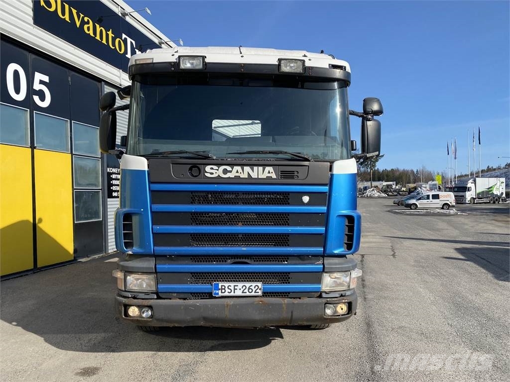Scania R 124 6X2, 1997, Tampere, Finland - Brukt kabelløft lastebiler ...