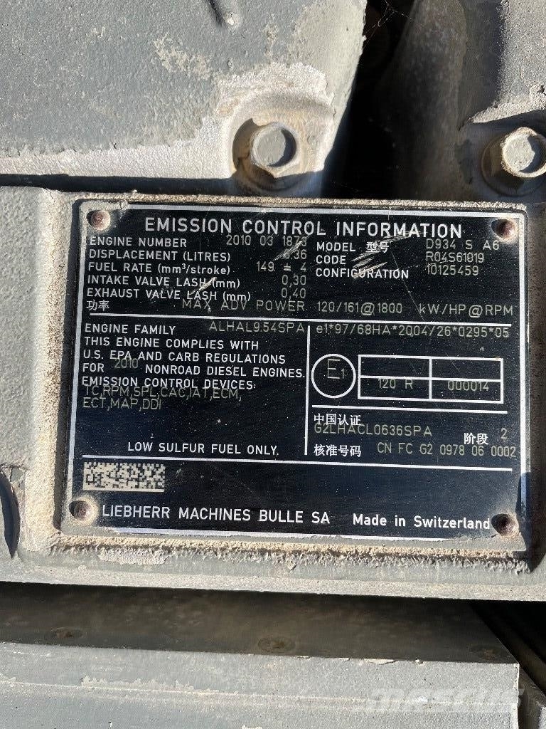 Liebherr D934S A6 Silnik do LIEBHERR R916, 2010, Poland - Used engines ...
