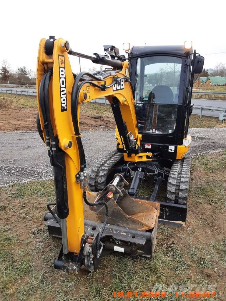 JCB 8029 CTS, 2021, Deutschland - Gebrauchte Minibagger