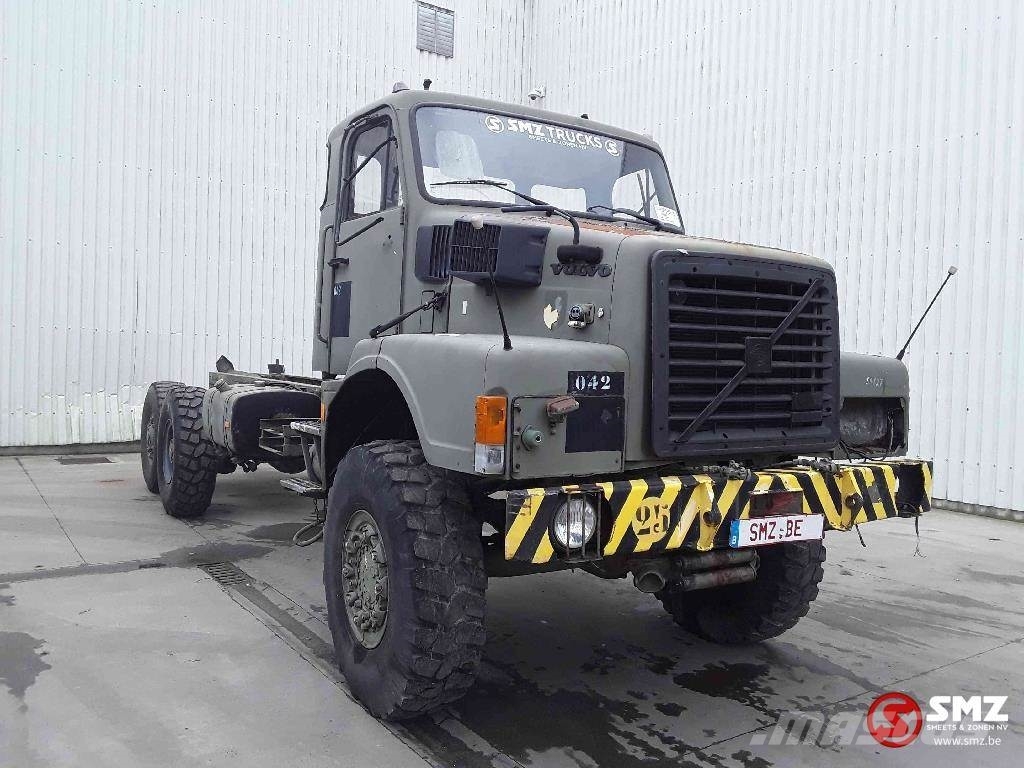 Volvo N 10 6x4 4490 km ex army chassis, 1990, Bree, Belgique - Mascus ...