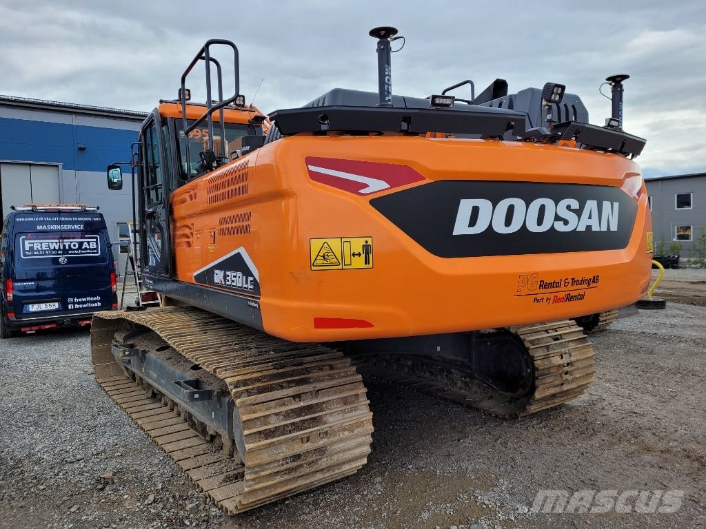 Doosan DX 350 LC-7, Lätt begagnad, 2019, Sweden - Used crawler ...