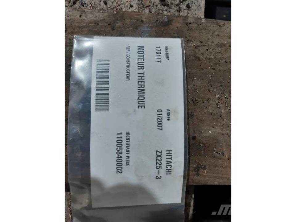 Hitachi ZX225-3, , France - Used engines - Mascus UK