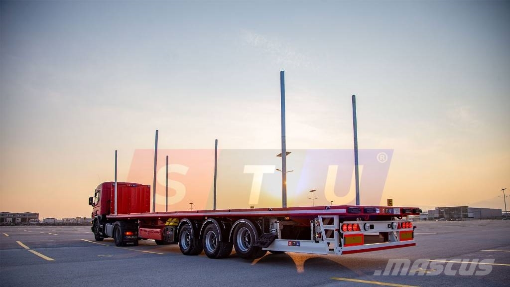 Mega FLATBED TRAILER / REMORQUE A PLATEAUX