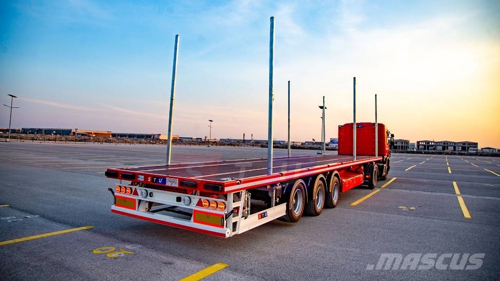Mega FLATBED TRAILER / REMORQUE A PLATEAUX, 2023, Türkei - Gebrauchte ...
