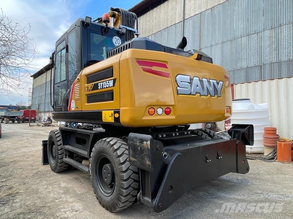 Sany SY155W, 2022, Loděnice, Tschechische Republik - Gebrauchte Mobilbagger - Mascus Deutschland