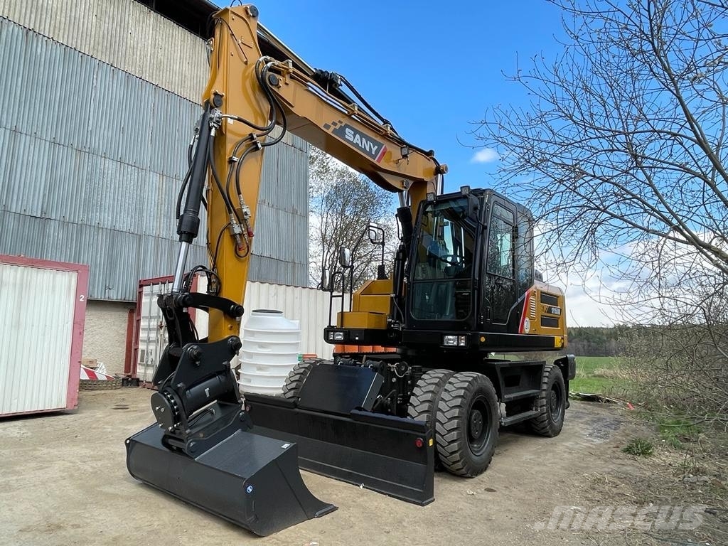 Sany SY155W, 2022, Loděnice, Czech Republic - Used wheeled excavators ...