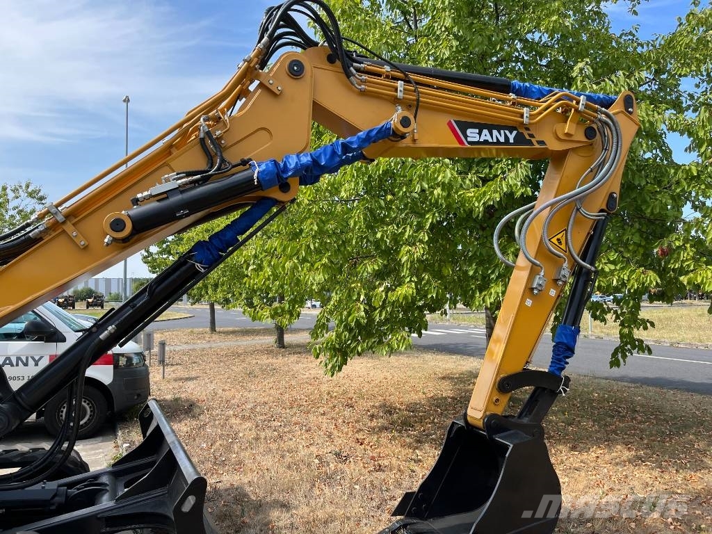 Sany SY 80 U 8.8to AC, Auto-idling, 2x Propo, Stage V, 2023, Zorbau, Alemania - excavadoras 7t ...