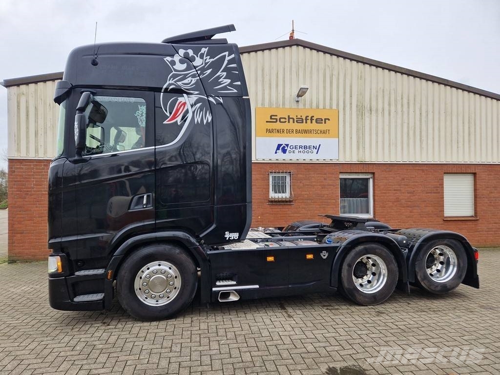スカニア S 730 / V8 Sattelzugmaschine 6x2 Mercedes, 2017, ドイツ - 中古 中古トラクター ...
