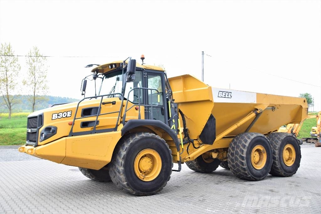 Bell B 30 E, 2015, Kraków, Pologne - d'occasion tombereau articulé ...