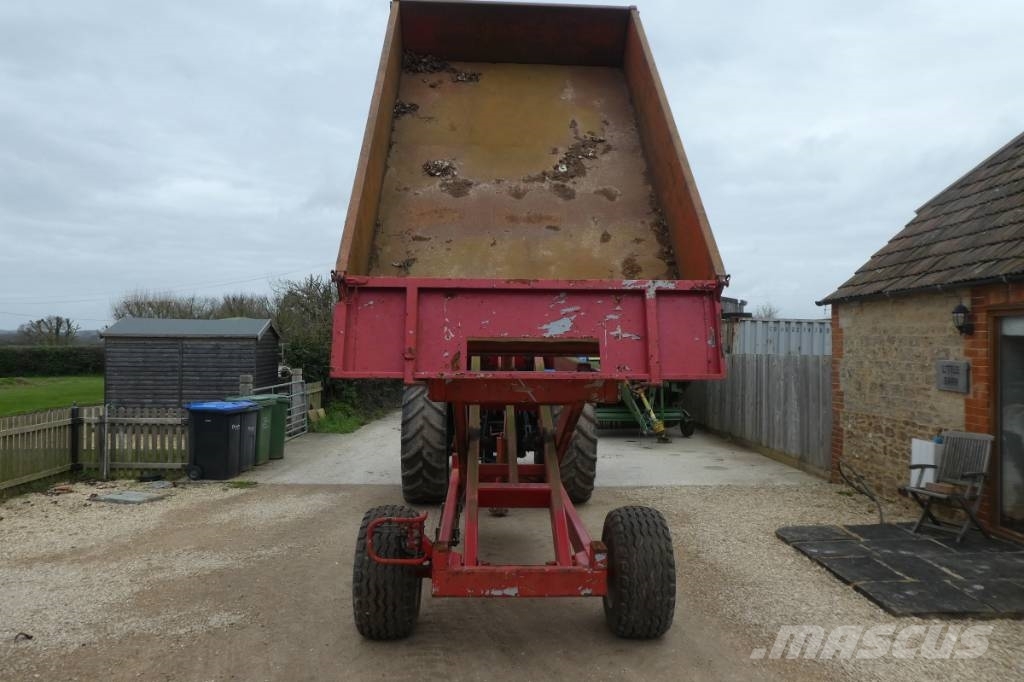 Ditch Witch tomlin 3-4 ton high tip trailer, 2004, United Kingdom ...