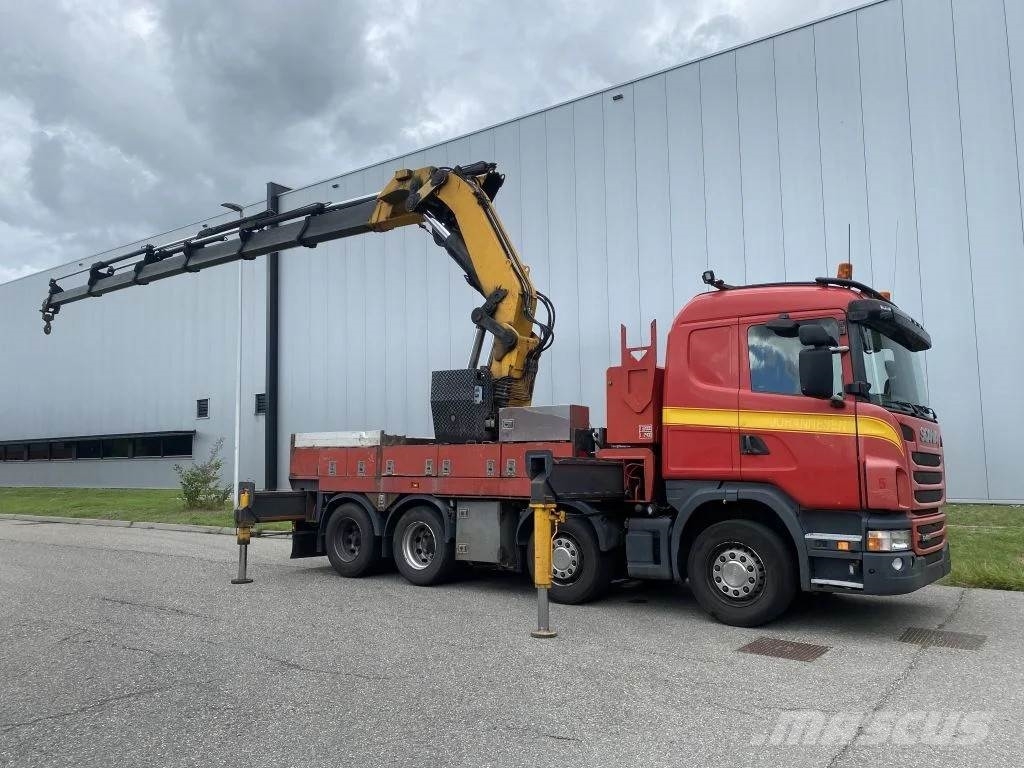 Scania G480 8X4 + EFFER 1250 6S + REMOTE + WINCH - 6+3 EX, 2012 ...