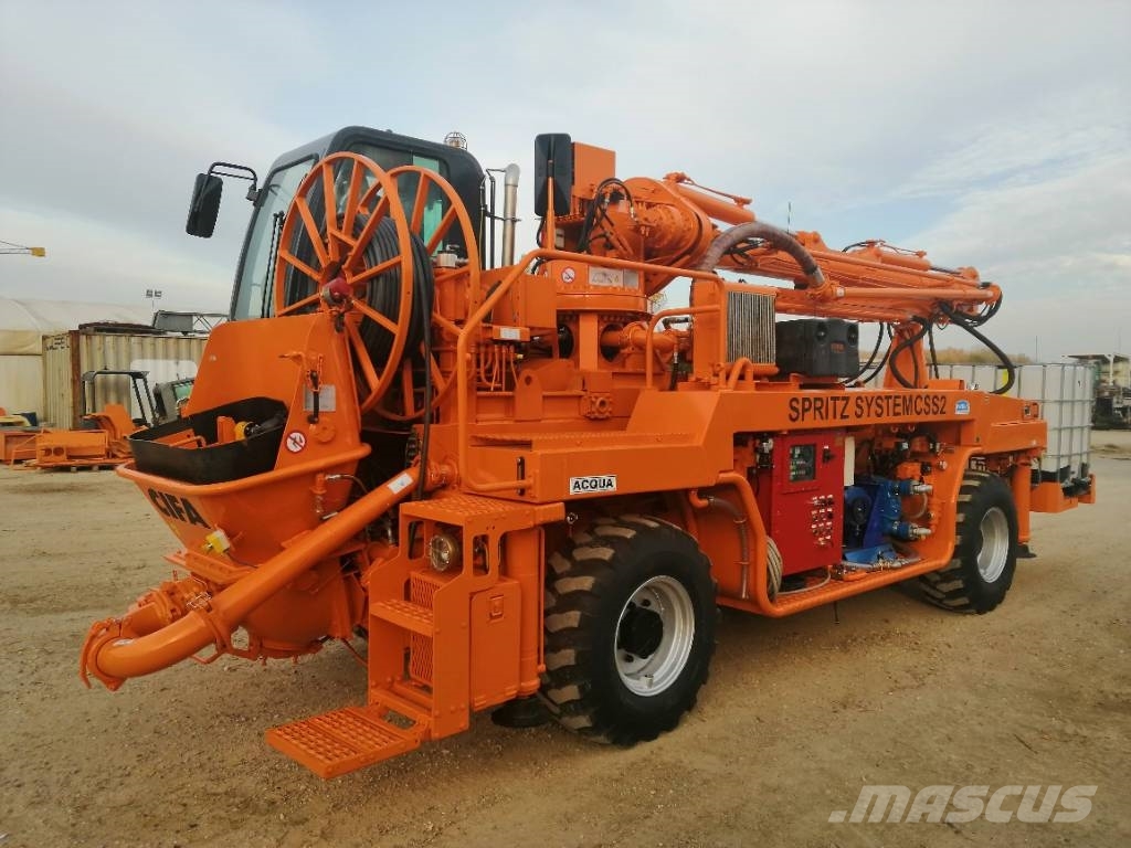 Cifa Spritz System CSS-2 Antideflagrante, 2006, Italy - Used concrete ...