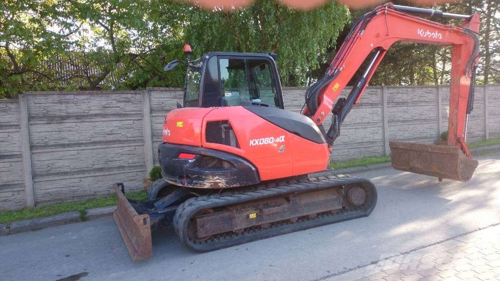 Kubota KX 080-4, 2017, Miedziana Gora / KIELCE, Pologne - d'occasion ...
