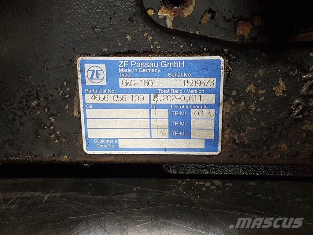 JCB 426E AGRI HT-ZF 6WG-160-Transmission/Getriebe, GOOR, Netherlands ...