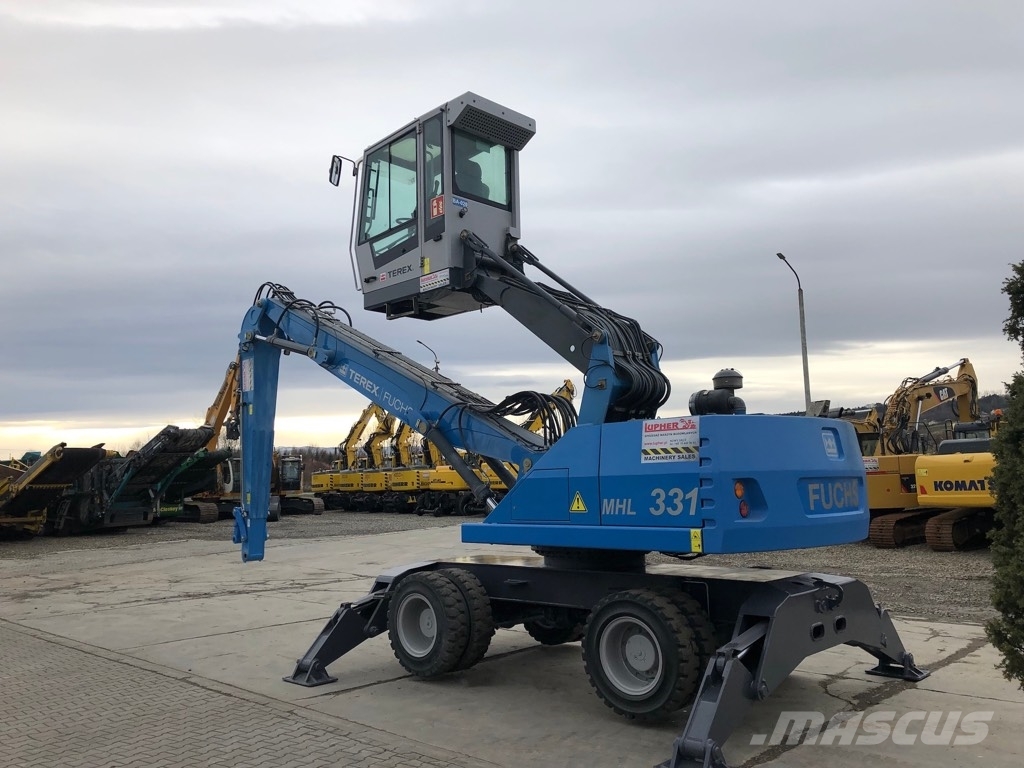 Fuchs MHL 331, 2013, Polska - używane koparki do złomu / koparki ...