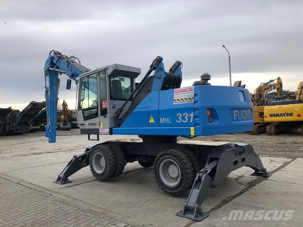 Fuchs MHL 331, 2013, Polska - używane koparki do złomu / koparki ...