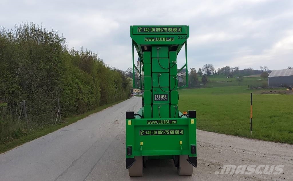 HAB S 320-12 E4WDS AC,32m high level rack scissor lift, 2021, Passau ...