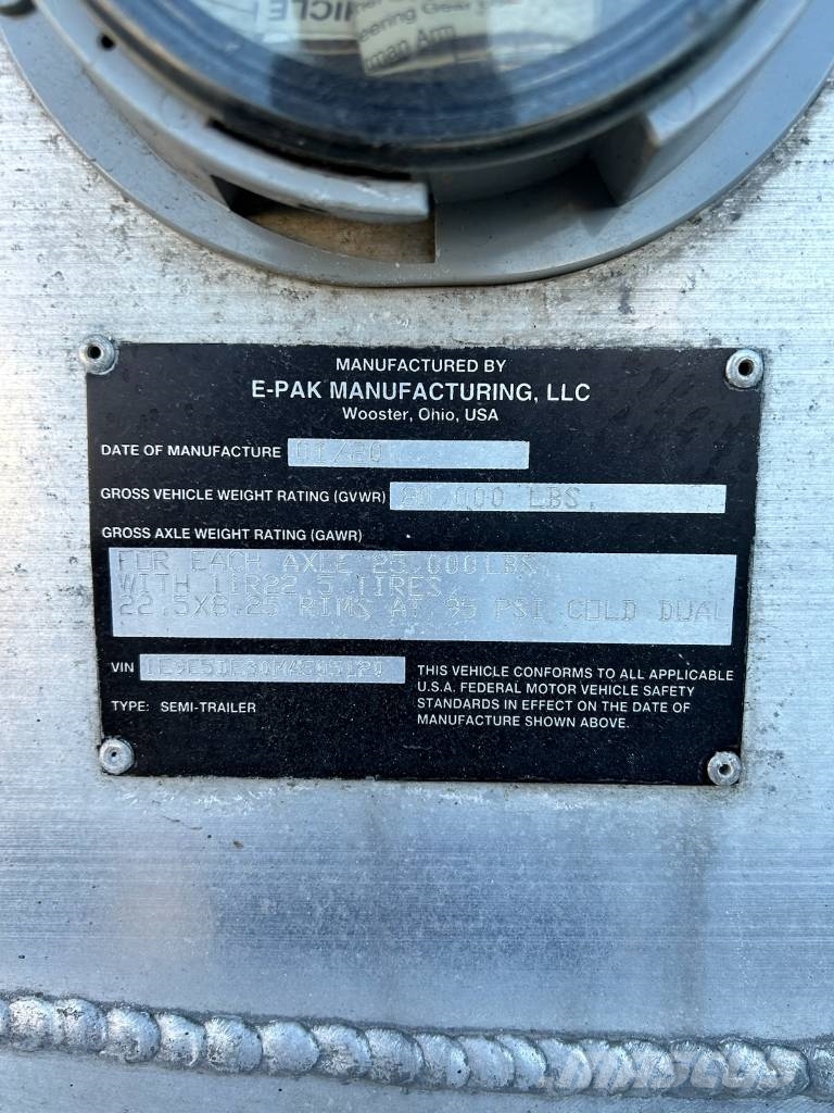 EPAK END DUMP TRAILER, 2021, United States - Used dump Trailers ...