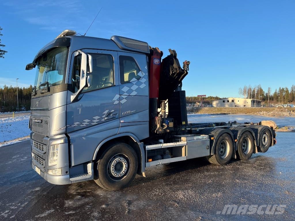 Volvo FH 500 Tridem Kranväxlare, 2019, Avesta, Sweden - Used boom / Crane / Bucket Trucks ...