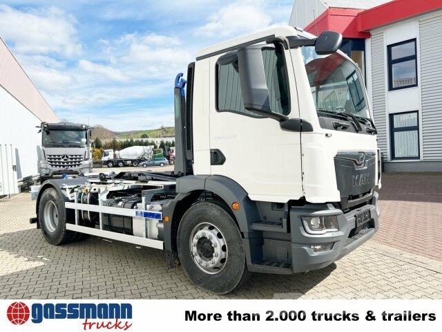 MAN TGM 18.250 4x2 BL CH, Funk, 3x VORHANDEN, , Deutschland - Gebrauchte Abrollkipper - Mascus ...