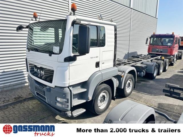 MAN TGS 50.480 BB 10x4, 2x VORHANDEN! - używane pojazdy pod zabudowę ...