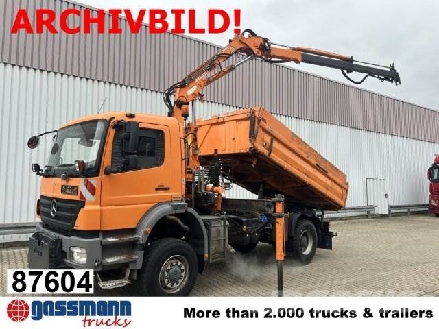 Mercedes-Benz Atego 1828 AK 4x4, Winterdienstausstattung, Kran, 2002 ...