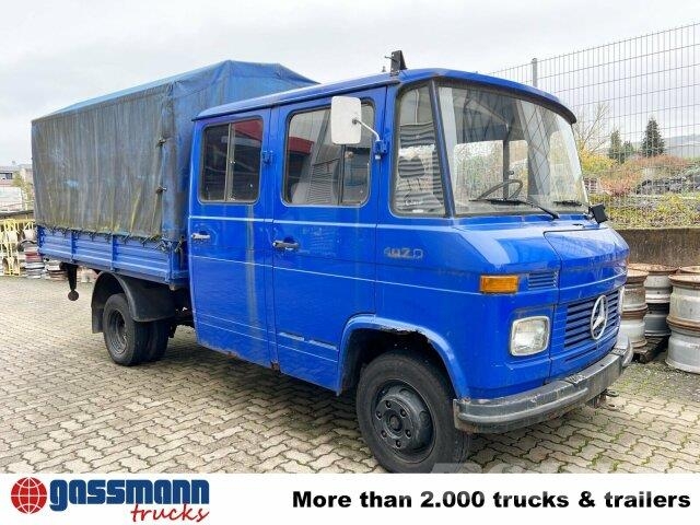 Mercedes-Benz L 407 D 4x2 Doka, Ex-THW, 1977 - używane ciężarówki typu ...