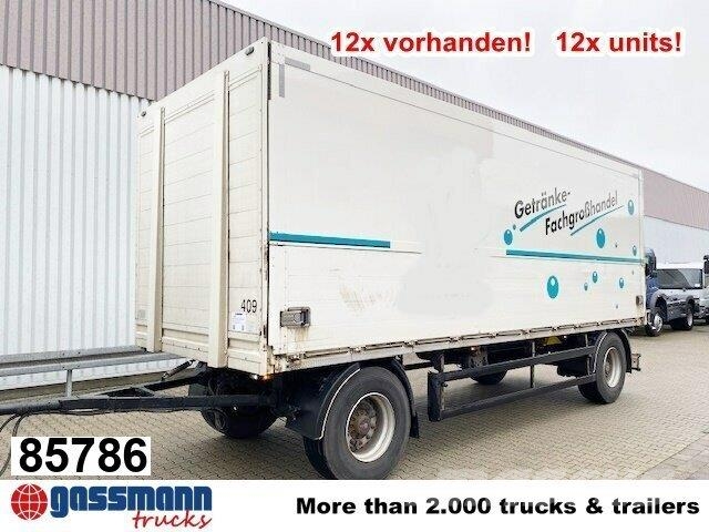 Orten , PRASQ 18 Getränkeanhänger, 2015, Germany - Used box body ...