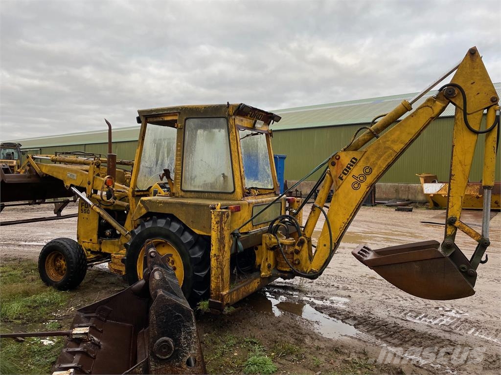 Ford 550 rendegraver 4 x 2 - til ophug, , Denmark - Used backhoe ...