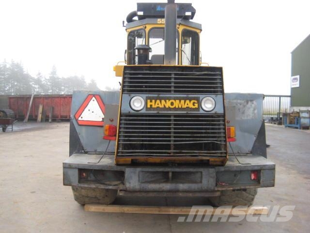 Hanomag 55D læssemaskine - til ophug, , Dinamarca - cargadoras sobre ...
