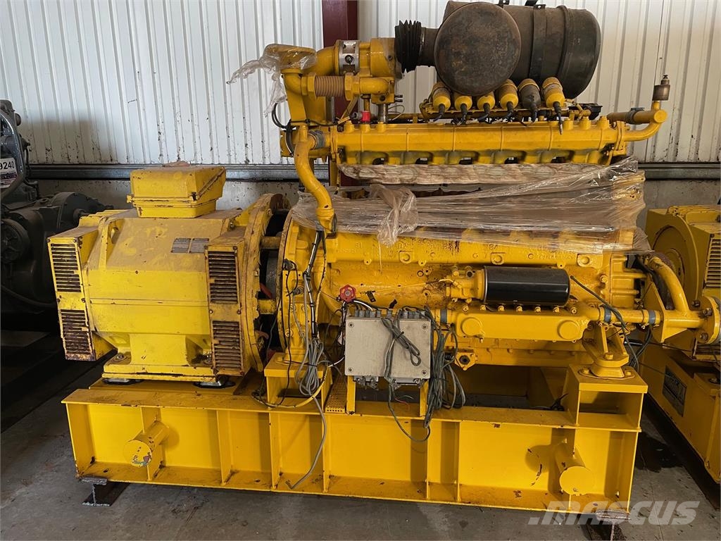MWM G234 V12 gasmotor med BBC generator 200 kVA, , Denmark - Used ...