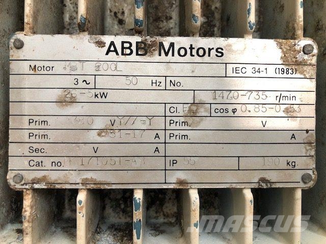 26 kW ABB MBT 200L E-Motor, , Danemark - d'occasion moteur - Mascus France