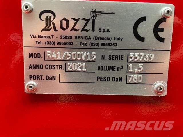 Rozzi R41/500V15 grab, 2021, Denmark - Used grapples - Mascus UK