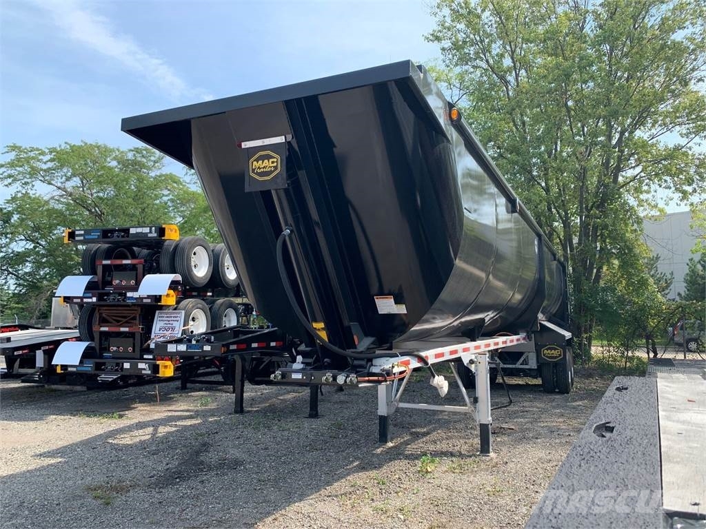 MAC TRAILER MFG 40FT STEEL FRAMELESS HALF ROUND DUMP, 2024, United ...