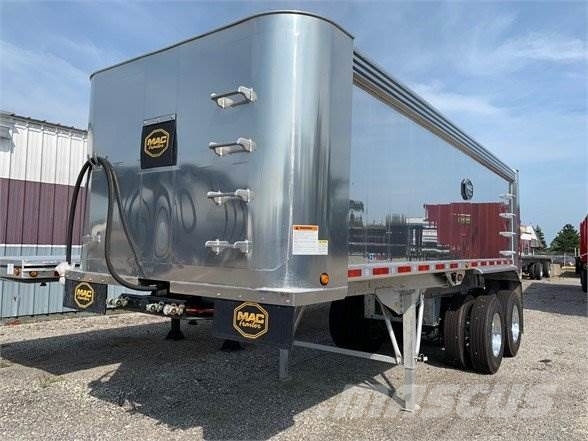 Mac TRAILER MFG NEW 24FT ALUMINUM DUMP, TOP HINGE DOOR, 2024, Aurora ...
