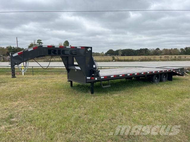Rice DOG14205 aux enchères | Rice DOG14205 remorque porte engin à ...