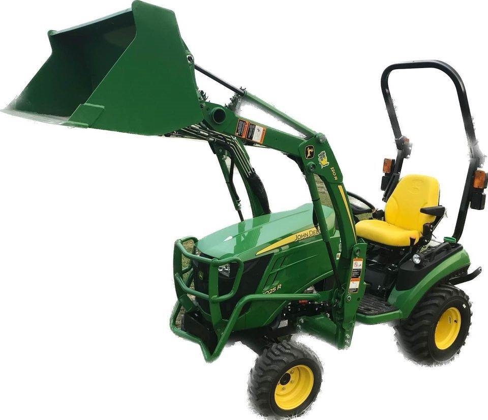 John Deere 1025R Subcompact Tractor with Loader Food Plot/Gar, 2024 ...