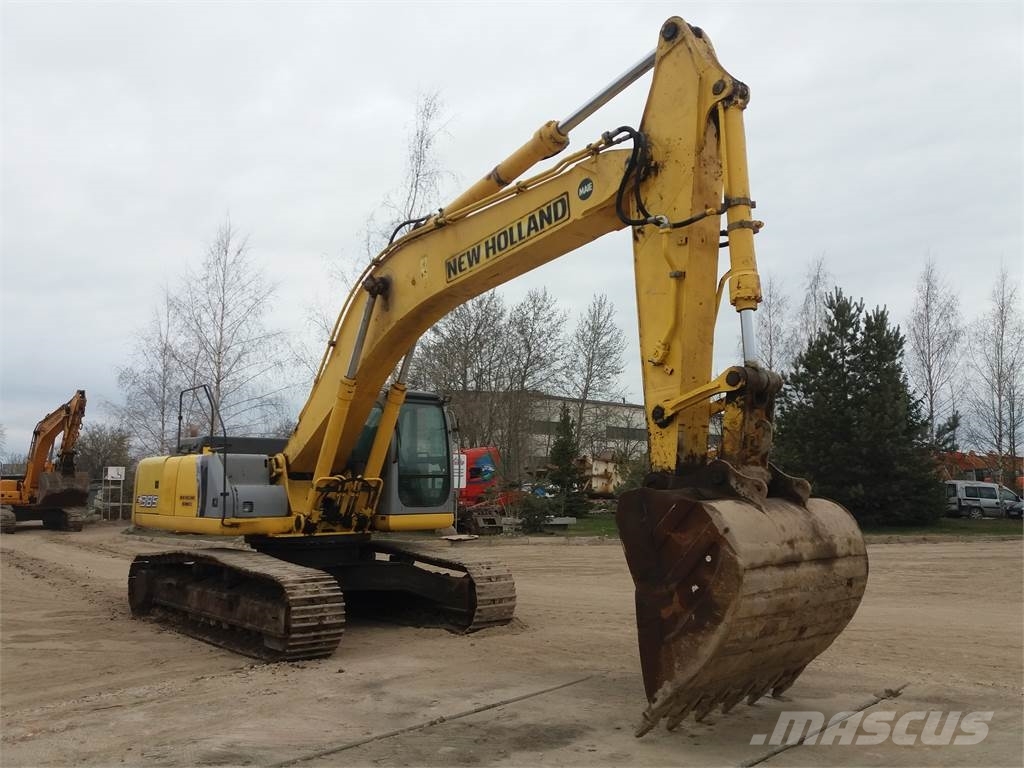 New Holland E385, 2008, Lithuania - Used crawler excavators - Mascus UK