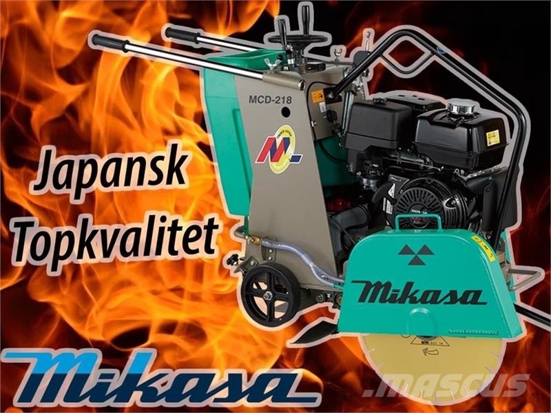 Mikasa MCD-218CEH // Asfalt- og Betonskærer, 2024, Vrå, Frejlev, Hornslet & Ringsted, Danemark ...