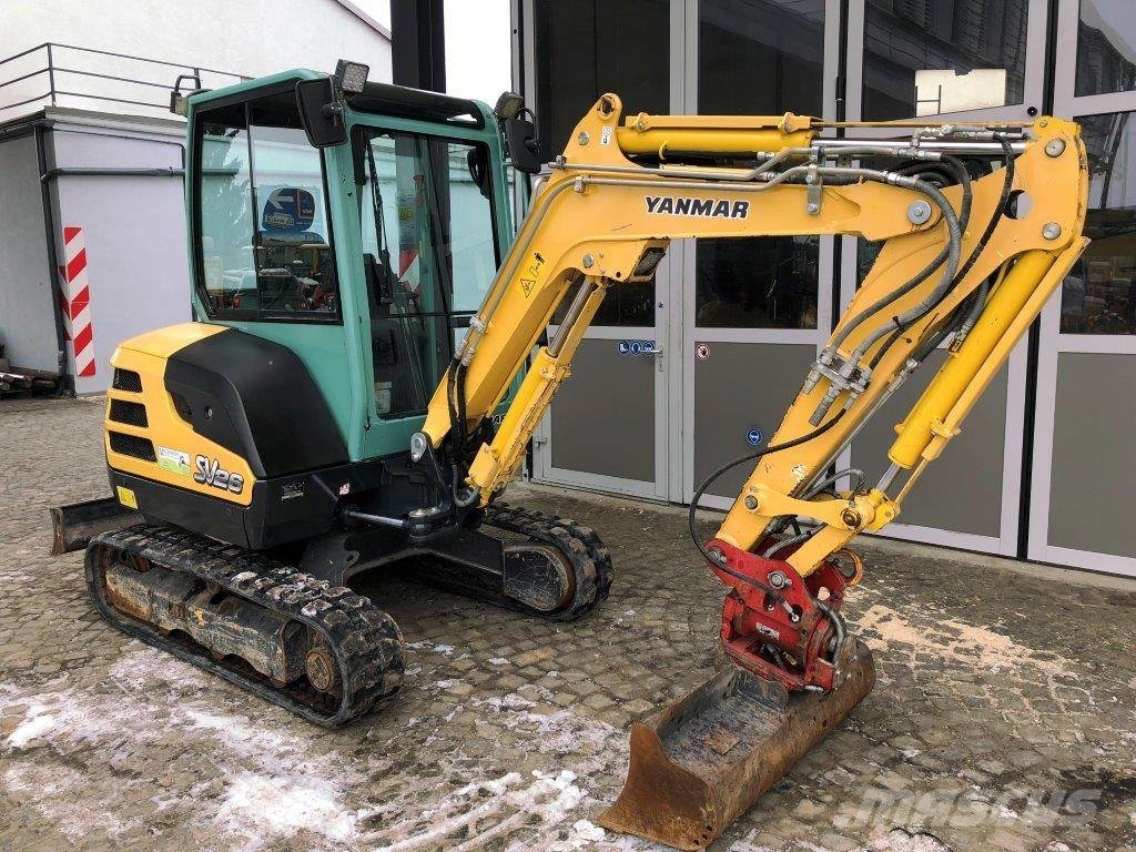 Used Yanmar -sv-26 mini excavators