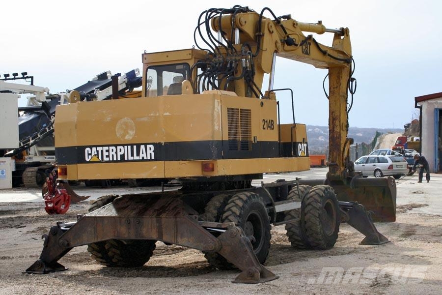 Caterpillar 214B, 1993, Posušje, Bosnia-Herzegovina - Brukt hjulgravere ...