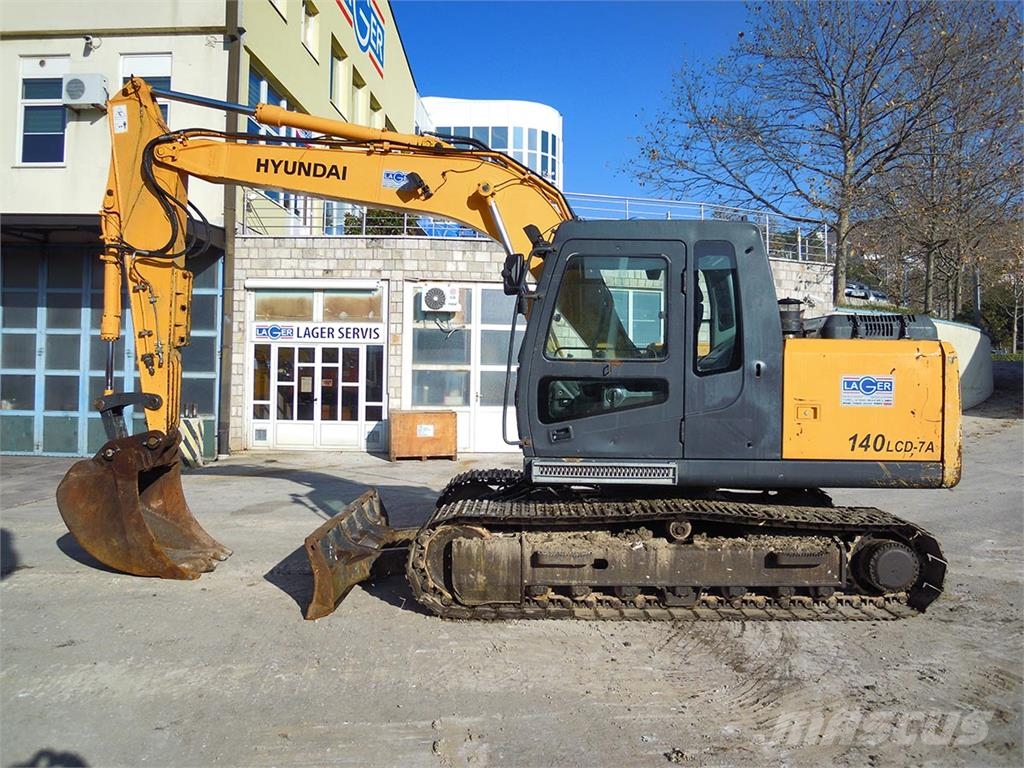 Hyundai R140LCD-7A, 2007, Posušje, Bosnia-Herzegovina - Used crawler ...