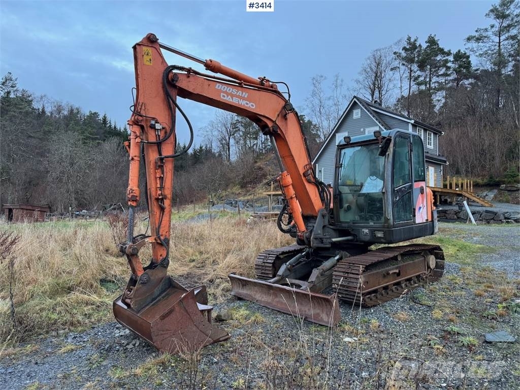 Doosan Daewoo Solar 75-V, 2006, Stord,Hordaland, 挪威 - 履帶式 挖土機/掘鑿機/挖掘機 ...