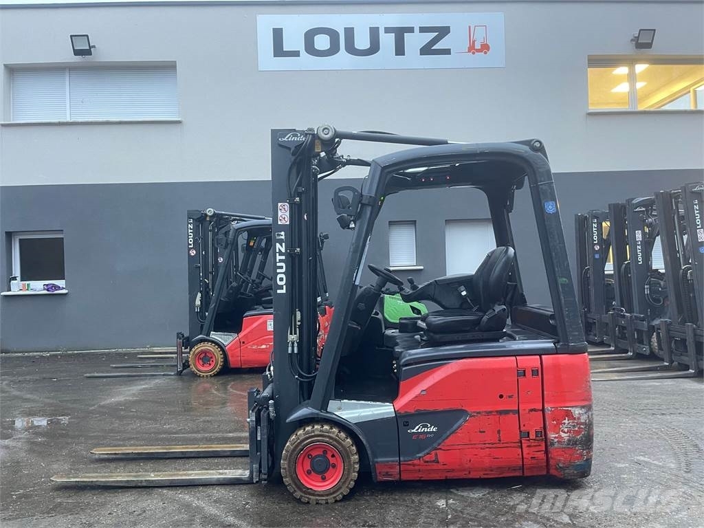 Linde E16-02, 2016, Bonsecours, Γαλλία - μεταχειρισμένος περονοφόρα ...