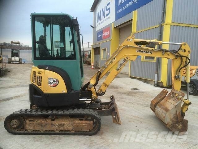 Used Yanmar VIO 25 mini excavators