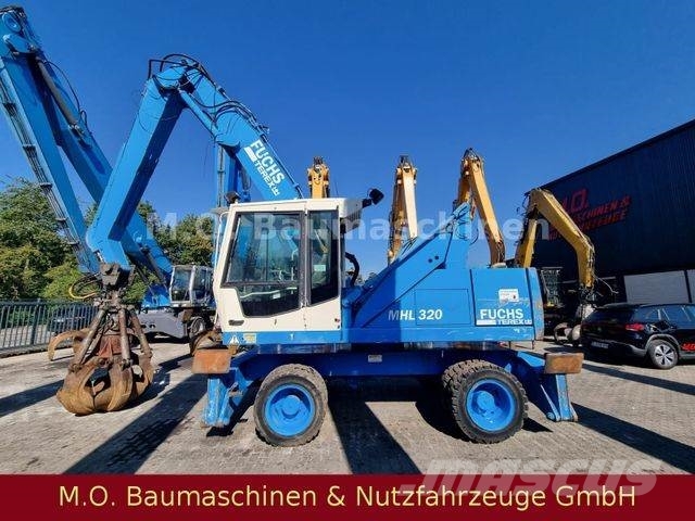 Fuchs Terex MHL 320 / Polyp/ Liftkabine, 2004, 德国 - 轮式挖掘机 - Mascus 美国