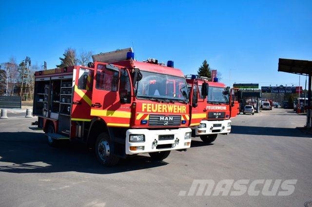 MAN 4x4 Firetruck Feuerwehr DOKA Expedition Camper, 2005, Puola ...